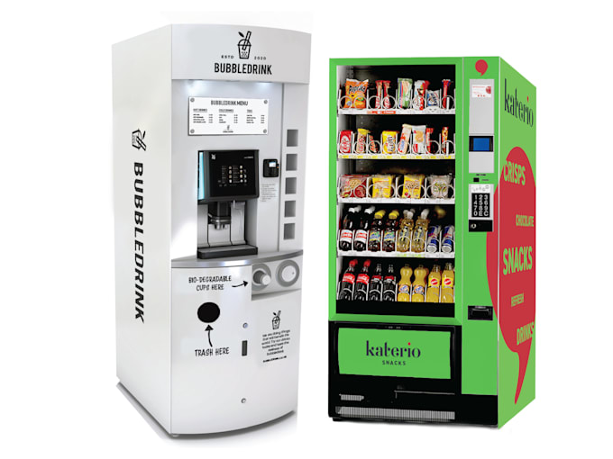 Design a vending machine graphic by Zdbradesign | Fiverr