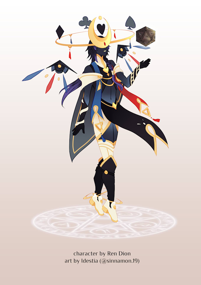 Create an interesting character design by Idestia | Fiverr