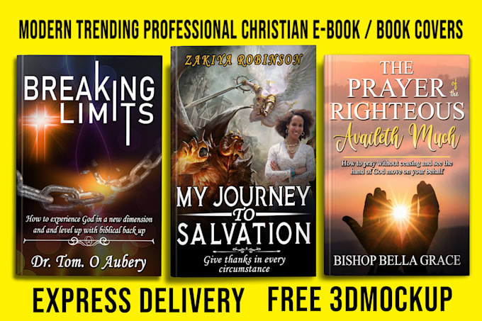 Design christian book cover design, createspace cover by Softwork ...