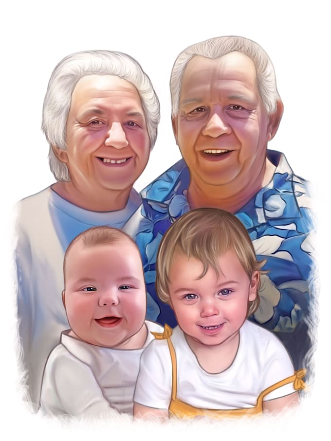 Combine separate pictures into digital portraits by Blaireart | Fiverr