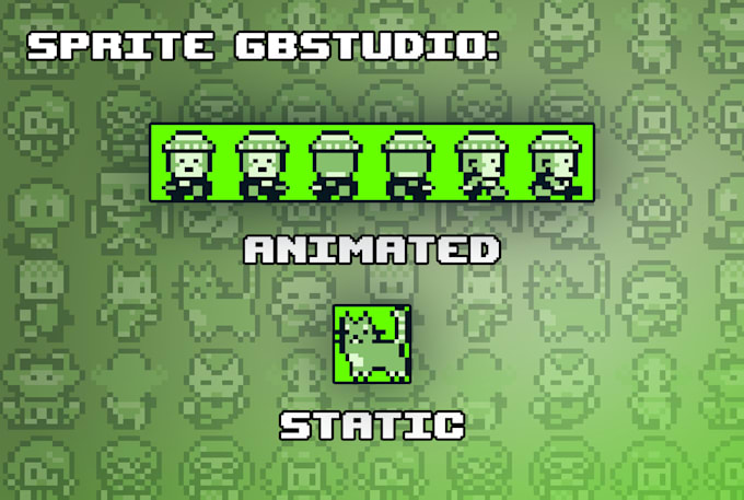 Design gameboy style sprites and pixel art for gb studio by Pollorenz ...