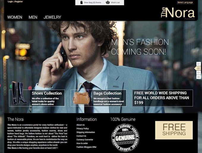 Convert any psd design to html and css by Thenora | Fiverr