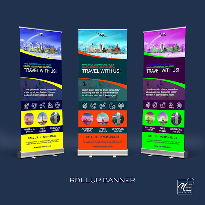 Design you an amazing banner, signage, and other printables by Nerlly ...