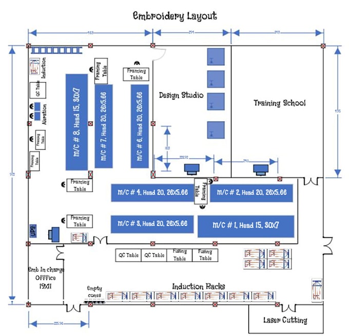 Create layout design in microsoft visio by Tahirrasheed711 | Fiverr