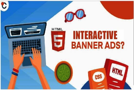 Design an attention catching html5 banner advertisement by Zaynsd | Fiverr