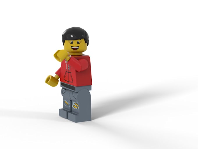Create you as a digital lego minifigure by Louhee | Fiverr