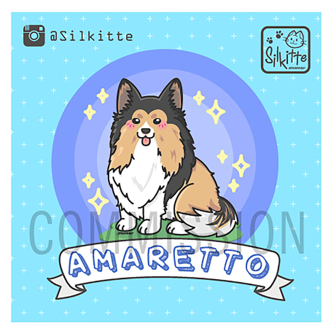 Make your pet 2d chibi version by Silkitte | Fiverr
