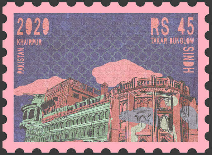 Make a postage stamp of your desire area by Kandharmoiz | Fiverr
