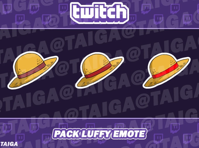 Pack emote luffy one piece by Taigai | Fiverr
