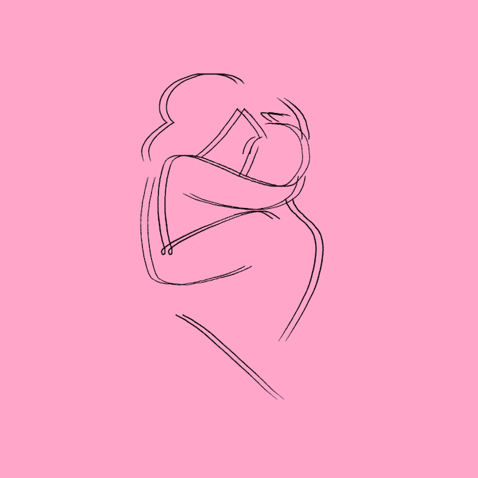 Design a beautiful minimalist hand drawn album cover by Bbilic | Fiverr