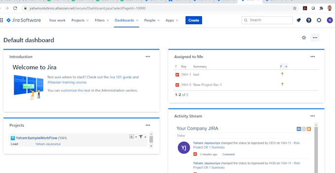 Create configure customize jira workflows by Yaham_asiri | Fiverr