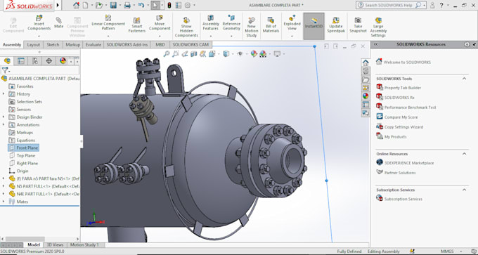 Create 3d models and 2d drawing using autocad, solidworks and inventor ...
