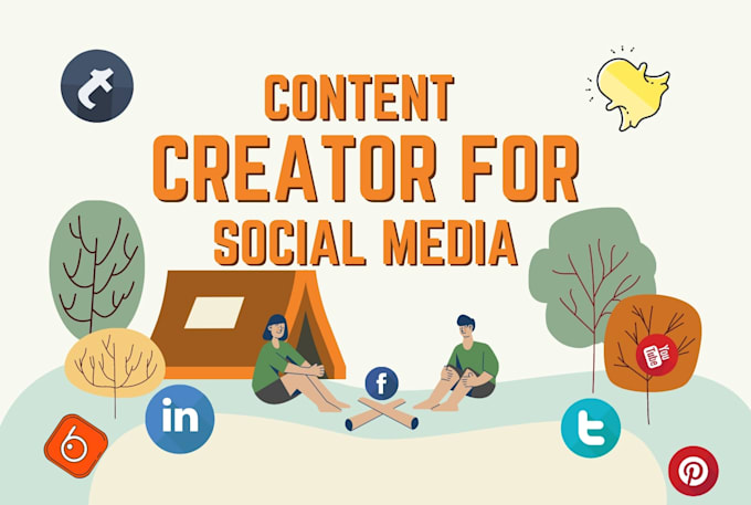 Be your best social media content creator by Bilalahmad69 | Fiverr