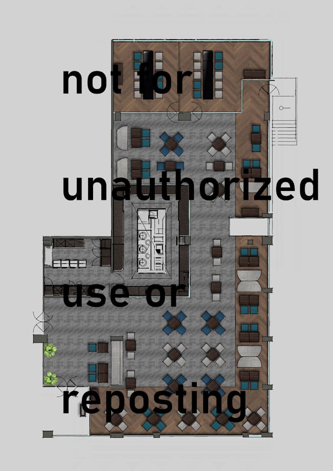 Create a presentation plan from a cad layout by Ghofeng | Fiverr