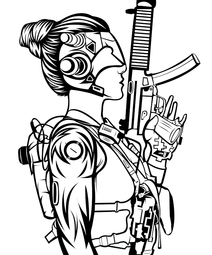 Draw vector tracing and detailed line art by Rizkyrmd21 | Fiverr