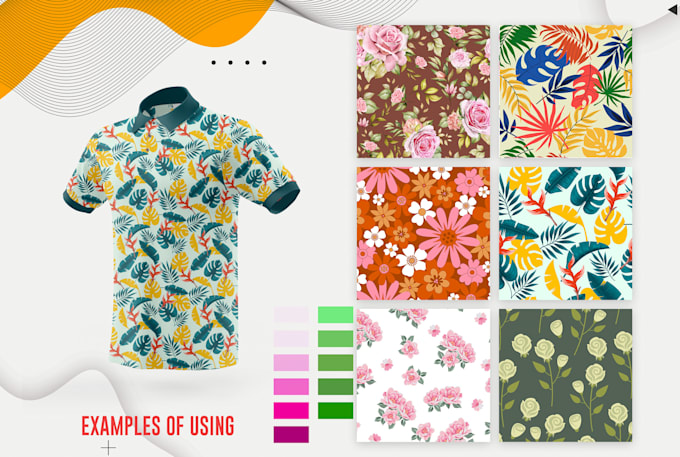 Design seamless repeat pattern design by Quickkdesign | Fiverr