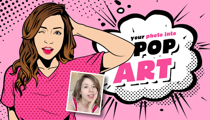 Convert your photo into pop art retro cartoon by Studio_vintage | Fiverr