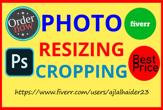 Image resize crop,logo cropping, picture editing by Ajlalhaider23 | Fiverr