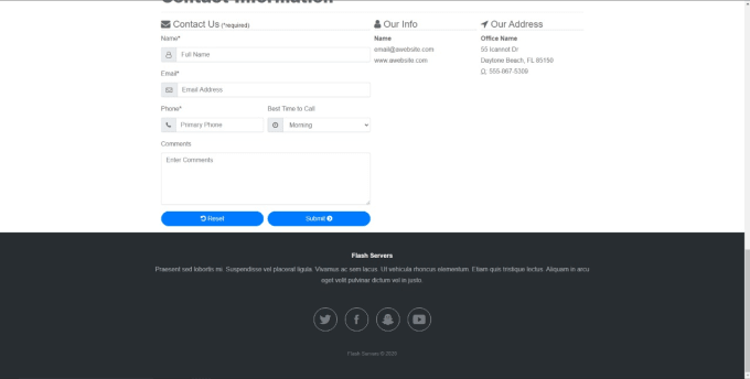 Create A Static Web Page With Html Css Bootstrap And Javascript By Imsupastar Fiverr