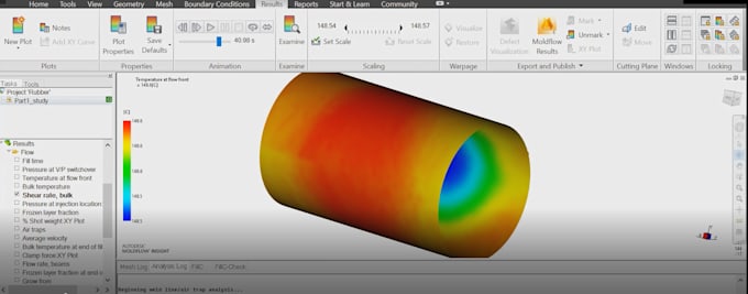 Make your solidworks design and do moldflow plastics simulations by ...