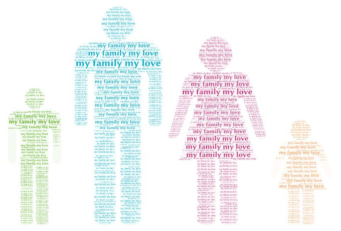 Create a beautiful word art for you 5 arts in one order by Ravibhujang ...