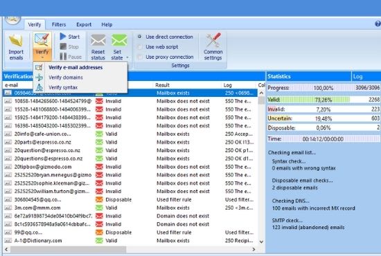 Provide bulk email campaign, bulk email blast, targeted geo list, and ...