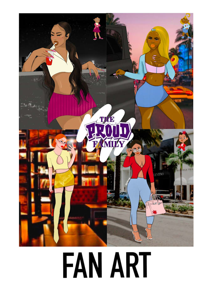 Make fan art of any character by Jnelcanto | Fiverr