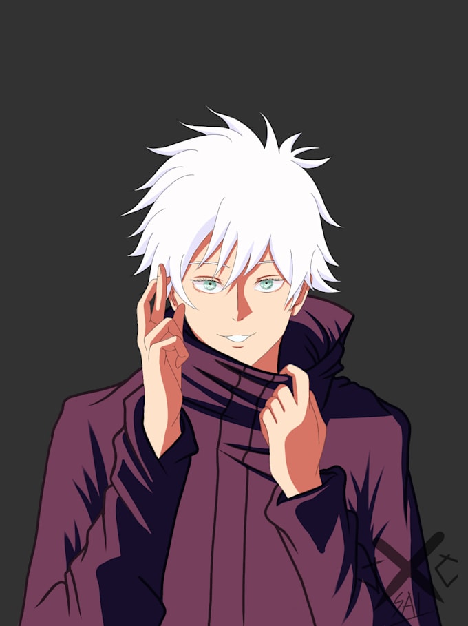 Draw beautiful anime style, oc, fanarts, realperson to anime by Jxc ...