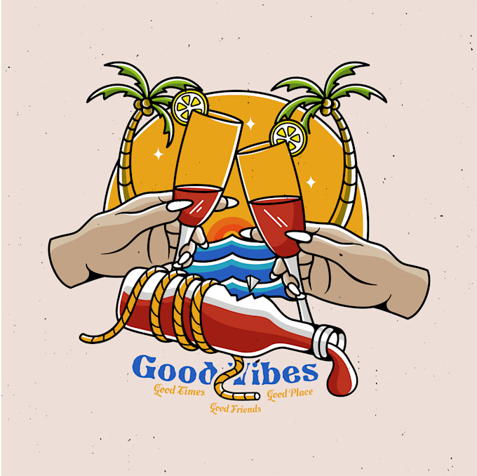 Make flash vector illustration design for your brand by Mothrastudio ...
