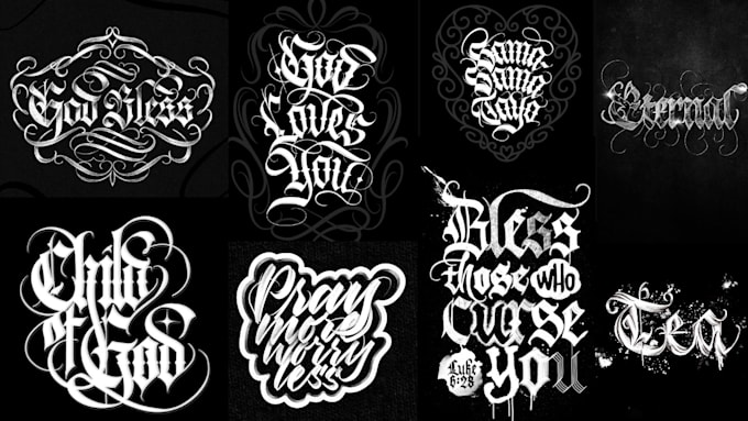 Create unique custom calligraphy design logo or artwork by Occulusjacq ...