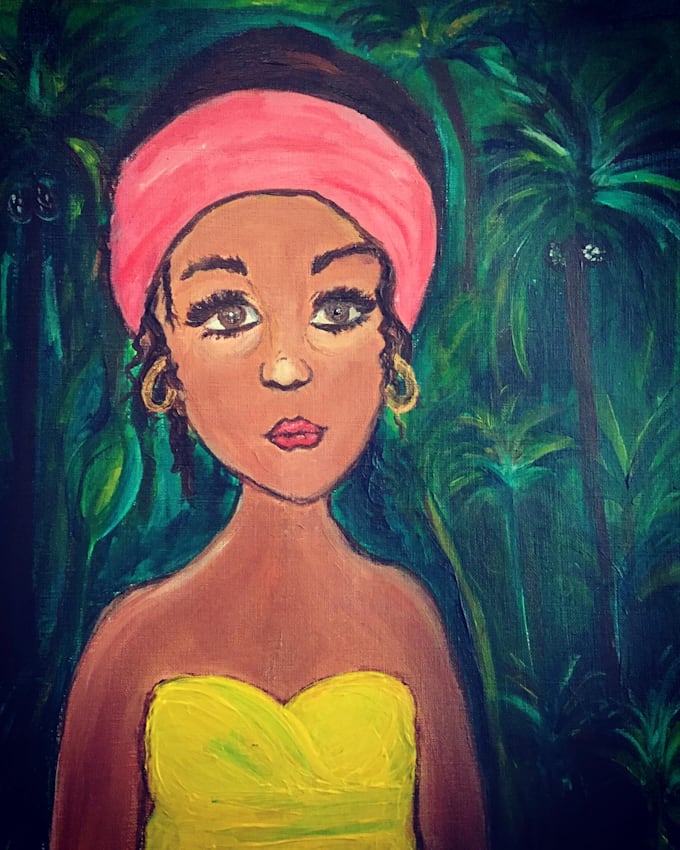 Beautifully paint acrylic artwork offering a variety of styles by ...