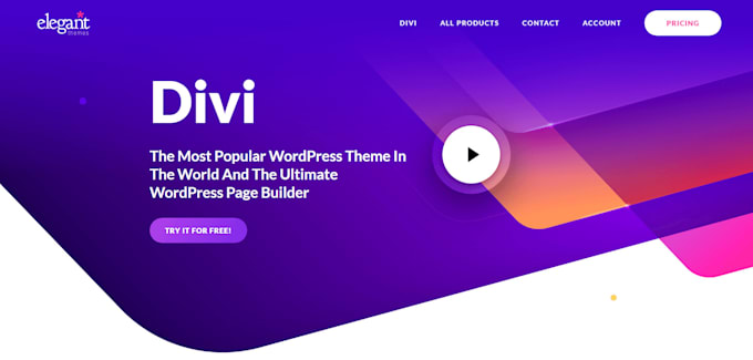 Be your expert for divi wordpress website using divi theme or divi builder by Binaricode | Fiverr