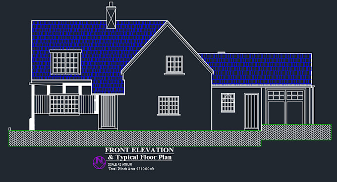 Unique designer autocad 2d 3d plan design, by Atikurrahman41 | Fiverr