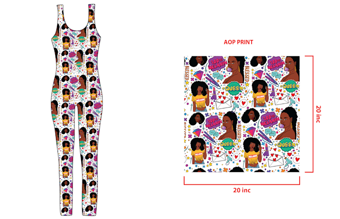 Design a repeated seamless geometric pattern and muck up by ...