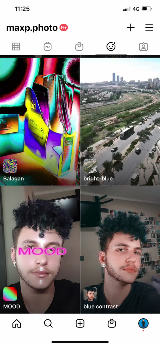 Create an instagram filter for you on spark ar by Maxp_photo | Fiverr