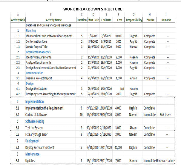Write project charter, wbs, swot analysis and project plan by ...