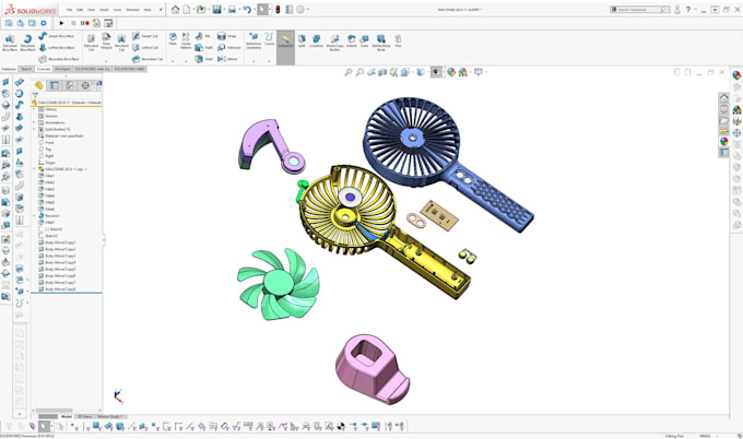 3d product designing for 3d printing on solidworks by Festiedesign | Fiverr