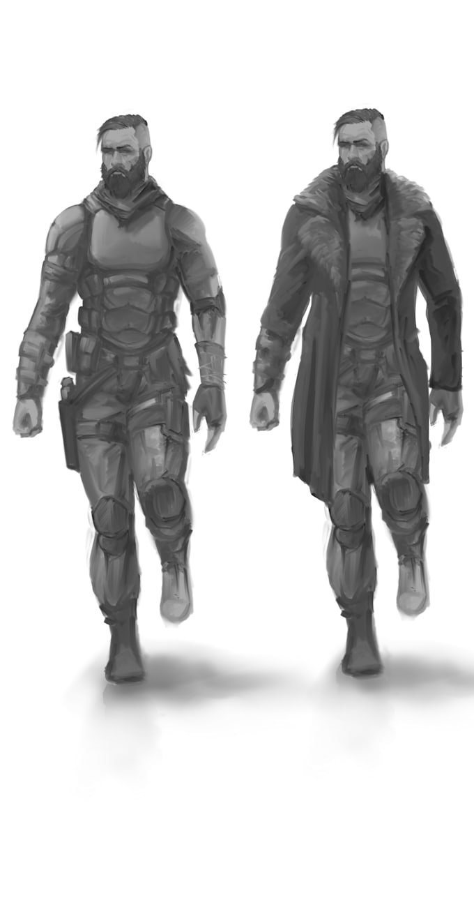Draw character design and concept art from scratch by Ezardax | Fiverr