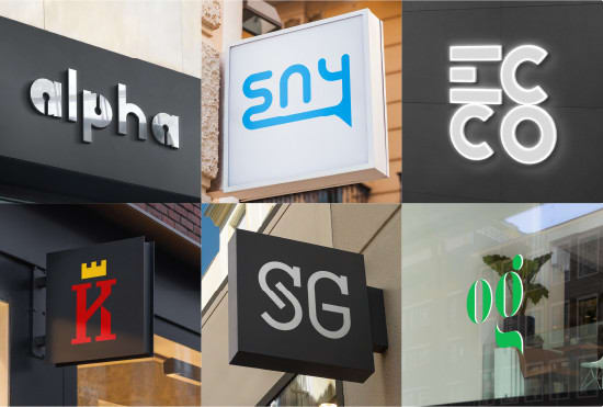 Design minimalist monogram and wordmarks logo by San3pap | Fiverr