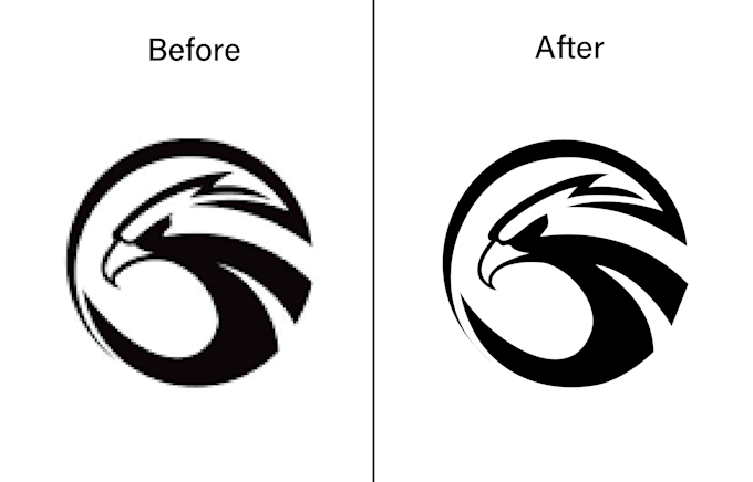 Vectorise recreate convert drawing image logo sketche raster to vector manually by Sobdesigner ...