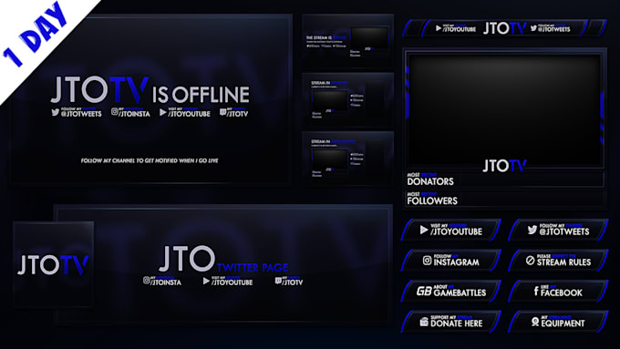 Create a professional custom logo intro animation twitch youtube by ...