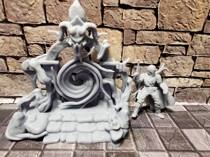 Print your 3d stl file on a high detail resin 3d printer by Tyman3789 ...