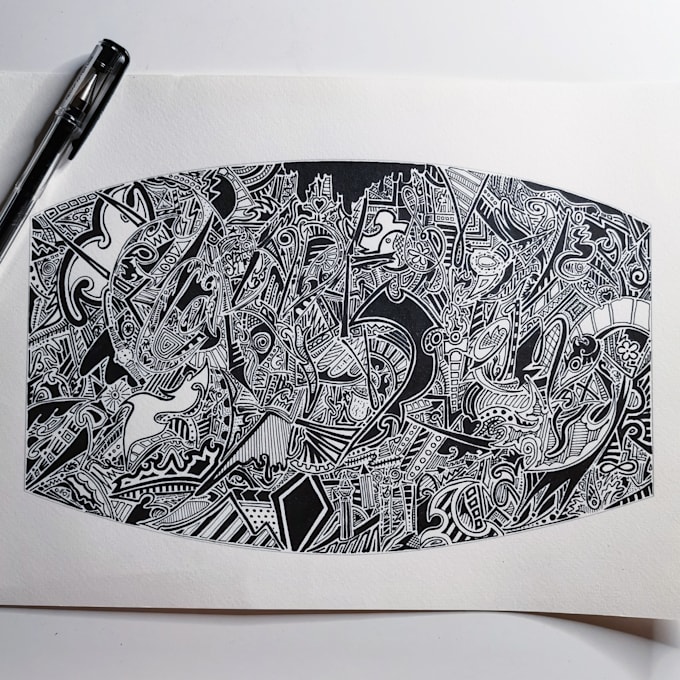 Illustrate a custom doodle with personalised elements by Rachelsoon ...