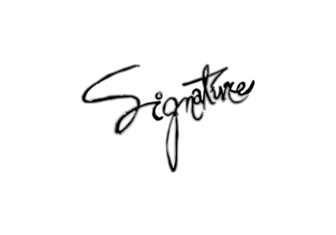 Design signatures and names in the form of a logo by Designguru92 | Fiverr