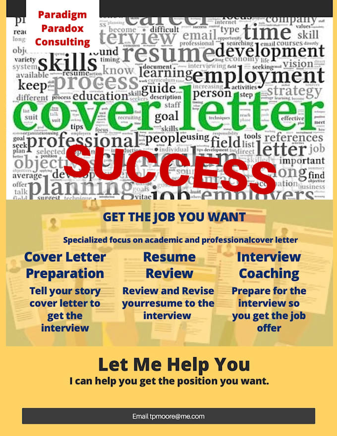 Review resumes and cover letters by Tpaulmoore | Fiverr