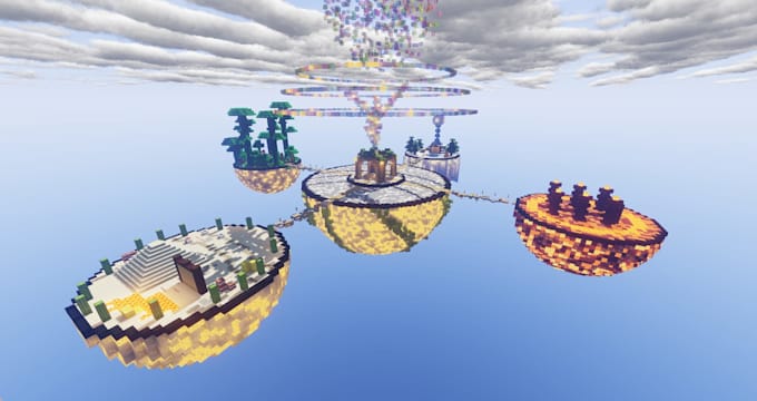 Make a beautiful spawn in minecraft by Karolwrzosek | Fiverr