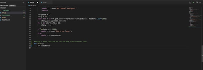 Make you a discord bot using python by Eldartank | Fiverr
