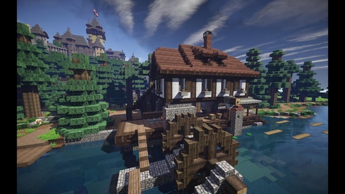 Build your an medieval minecraft map by Lucas1230 | Fiverr