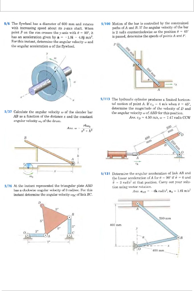 Help in engineering statics, dynamics and mechanics of materials by ...