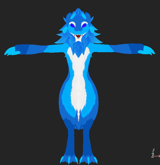 Texture your wicker beast model by Thebluejello | Fiverr